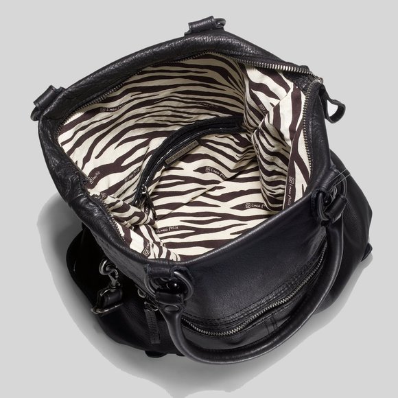 Linea Pelle | Bags | Linea Pelle Black Dylan Foldover Tote | Poshmark
